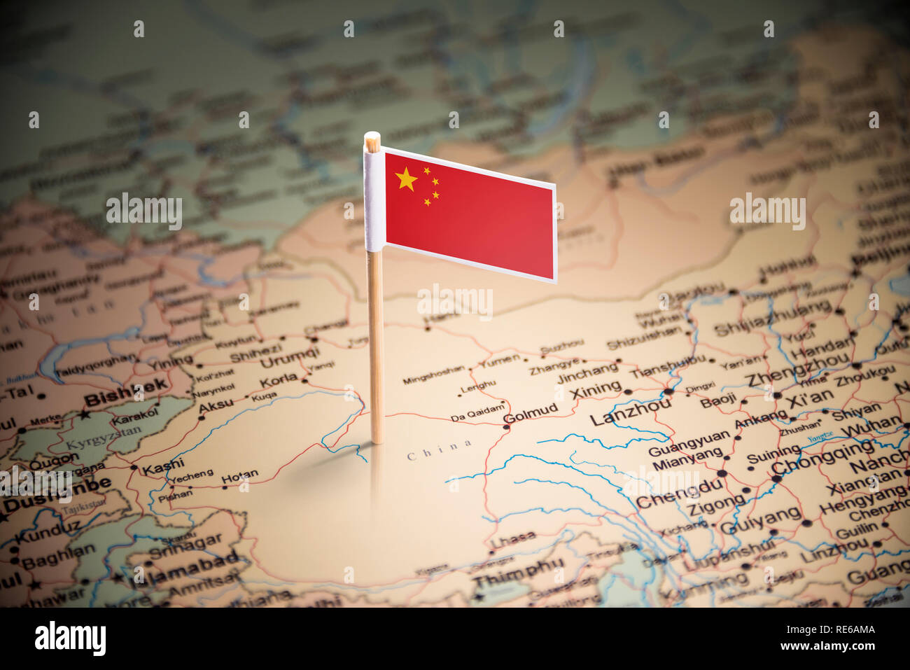 China Political Map High Resolution Stock Photography and Images - Alamy