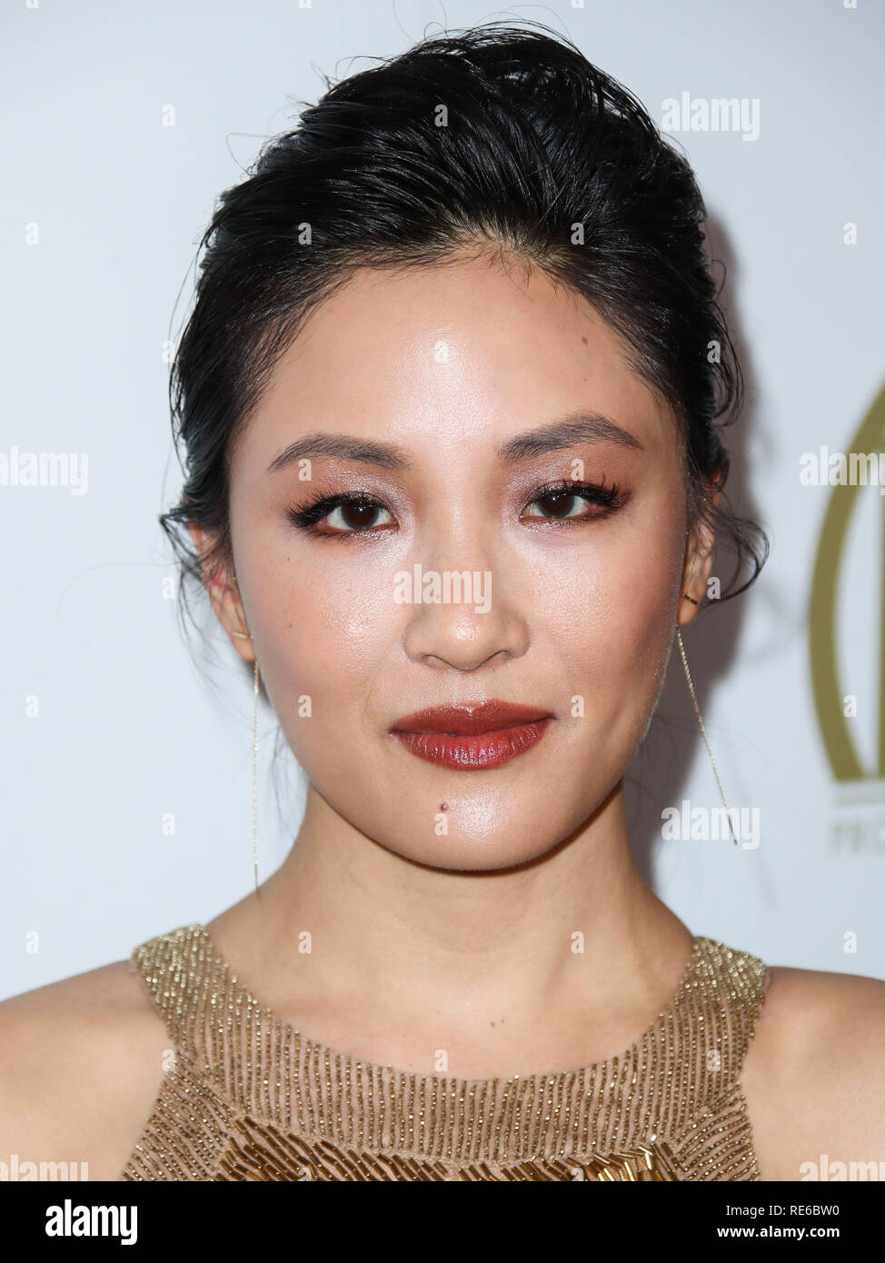 Los Angeles, USA. 19th Jan 2019. Actress Constance Wu arrives at the ...