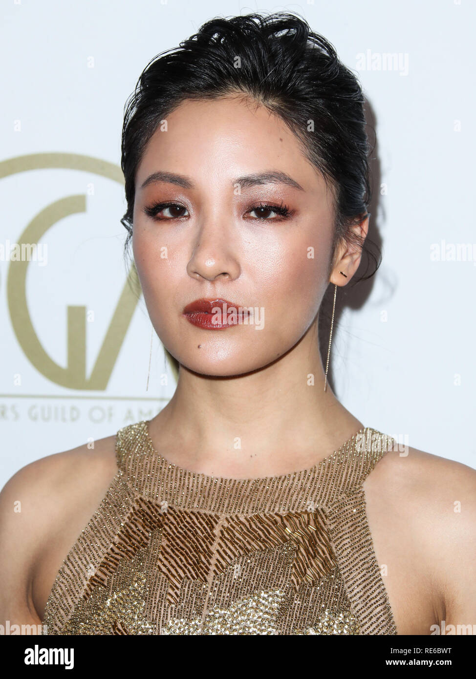 Los Angeles, USA. 19th Jan 2019. Actress Constance Wu arrives at the ...
