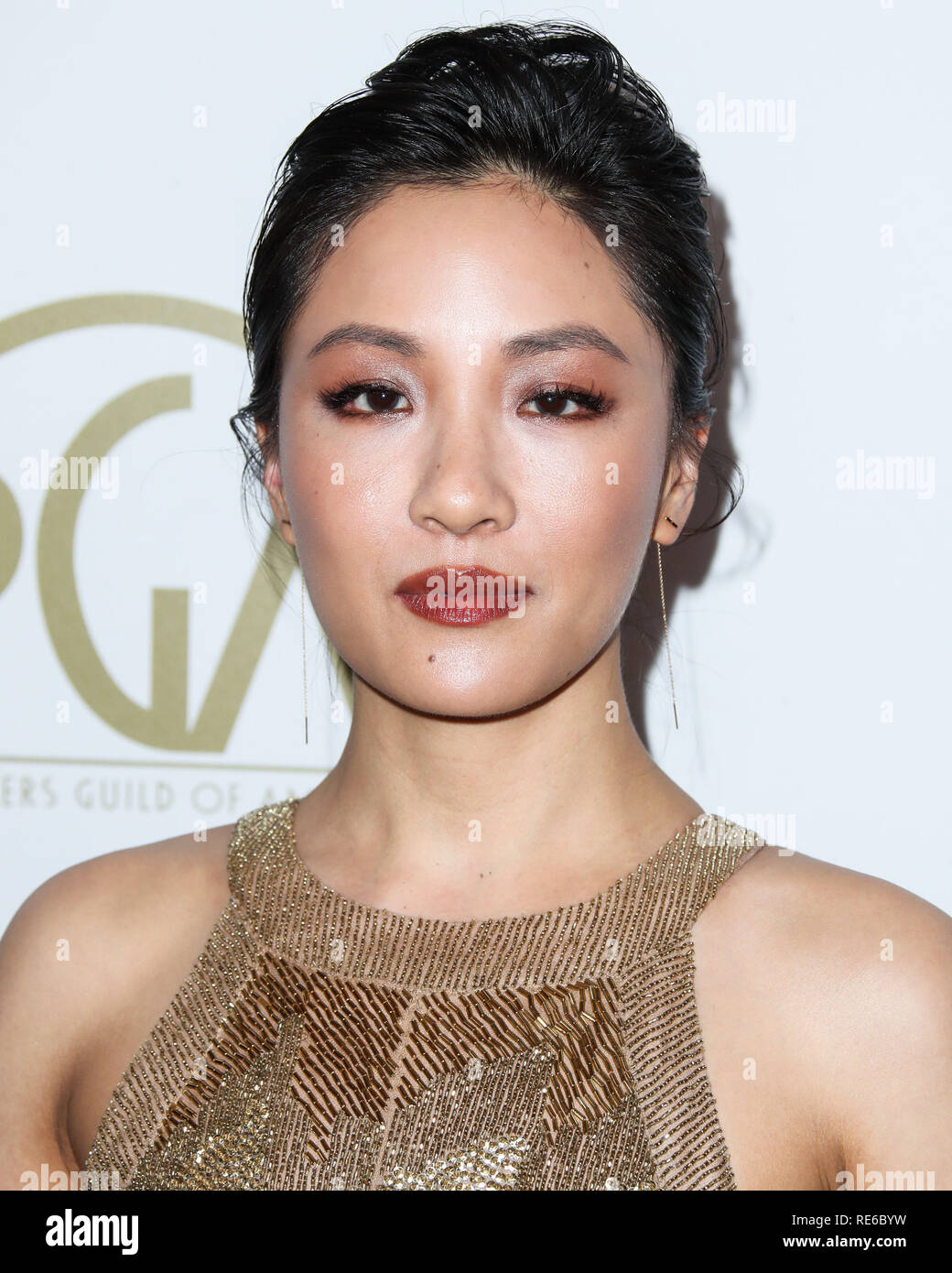 Los Angeles, USA. 19th Jan 2019. Actress Constance Wu arrives at the ...