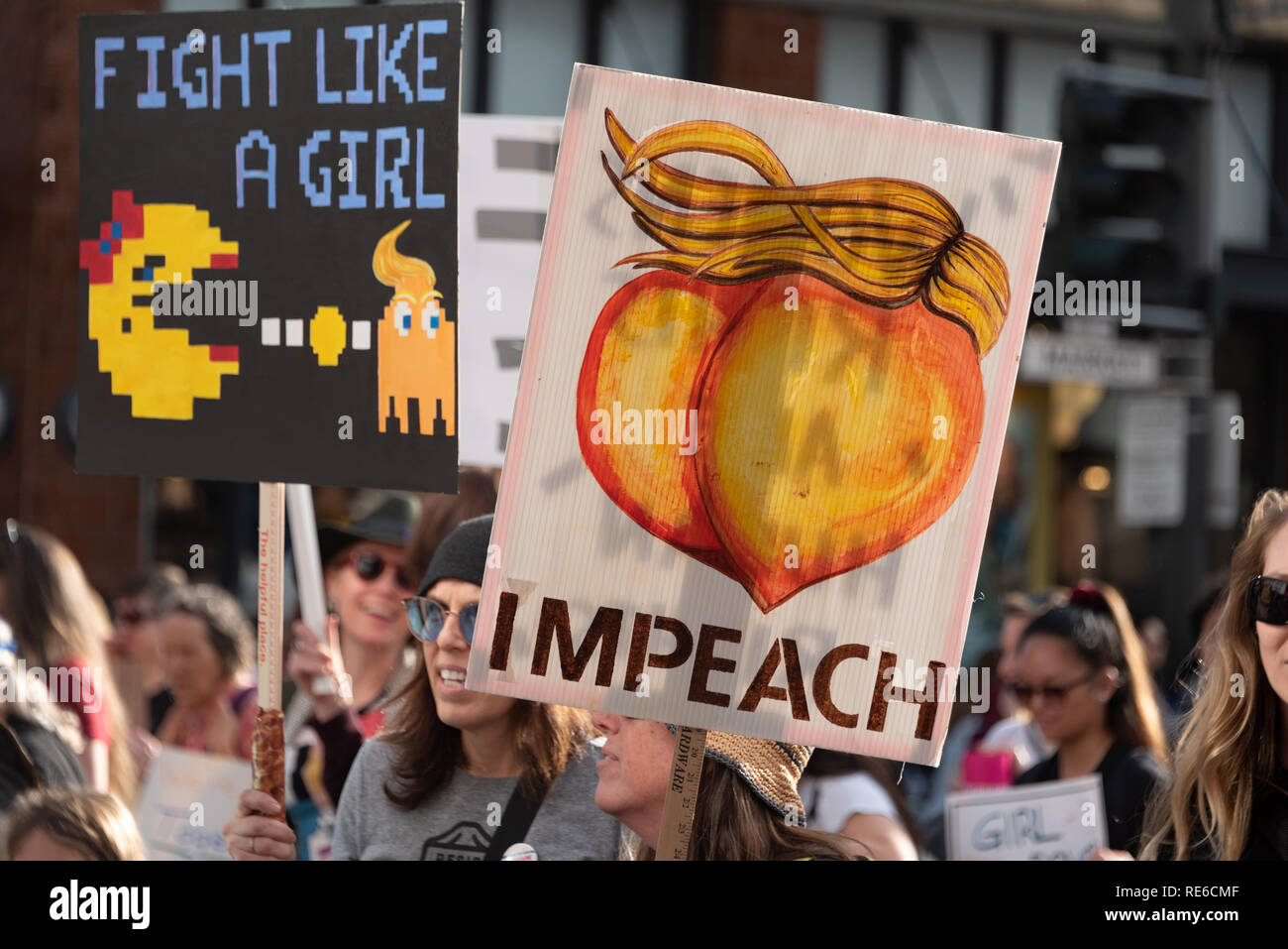 Humorous trump signs hi-res stock photography and images - Alamy