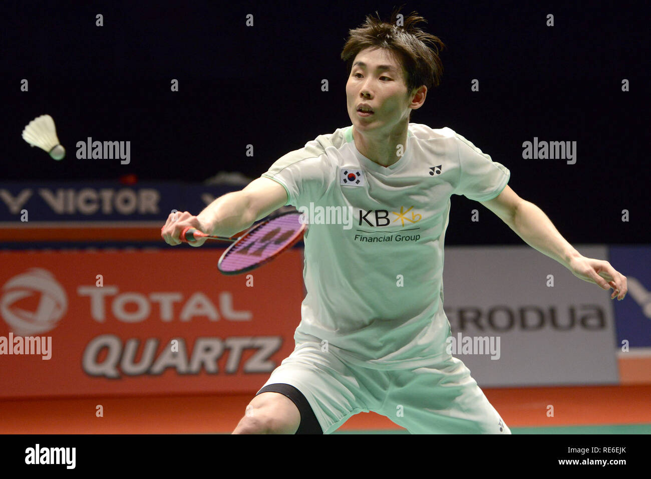 Kuala Lumpur, Malaysia. 20th Jan, 2019. Son Wan Ho of South Korea ...