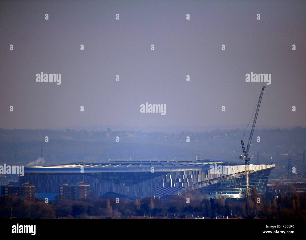 London, UK. 20thJanuary 2019, Tottenham, London, UK. The new Tottenham ...