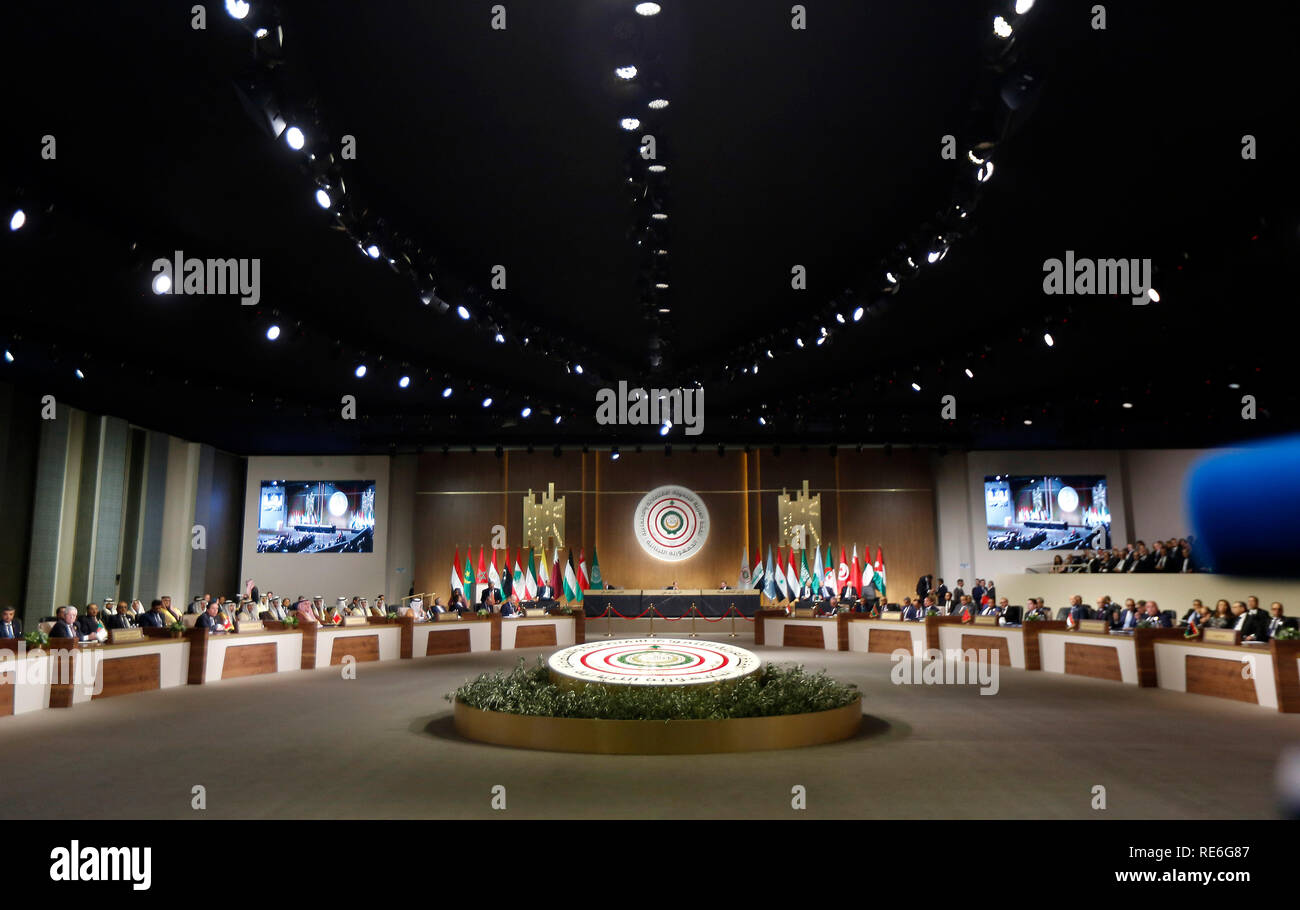 Beirut. 20th Jan, 2019. Photo taken on Jan. 20, 2019 shows the fourth ...