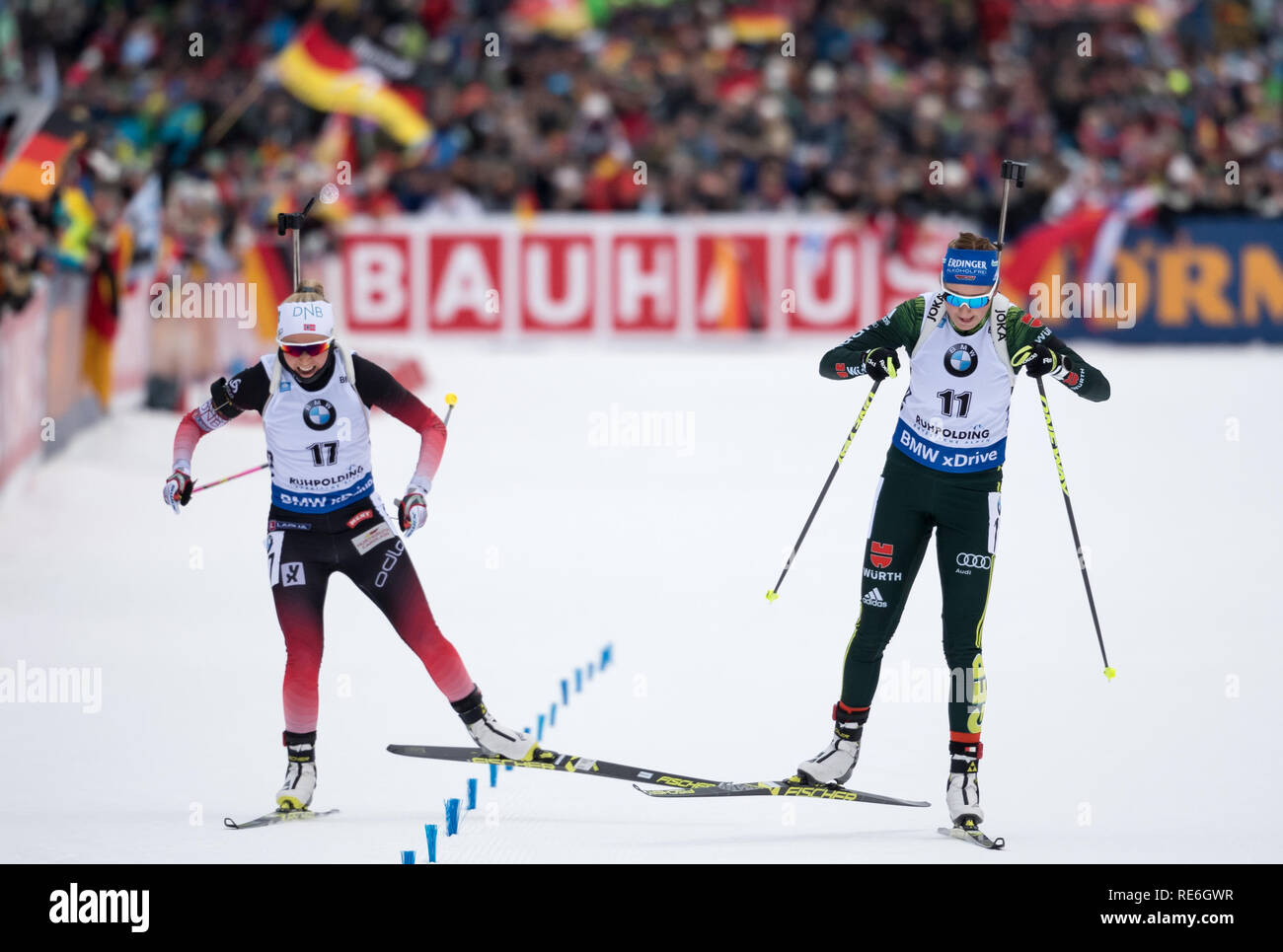 Ruhpolding, Germany. 20th Jan, 2019. Biathlon: World Cup, mass start 12 ...