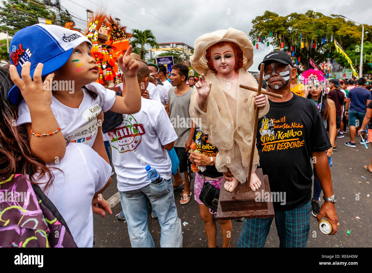 Kalibo, The Philippines. 20th January 2019. Thousands of Philippinos ...