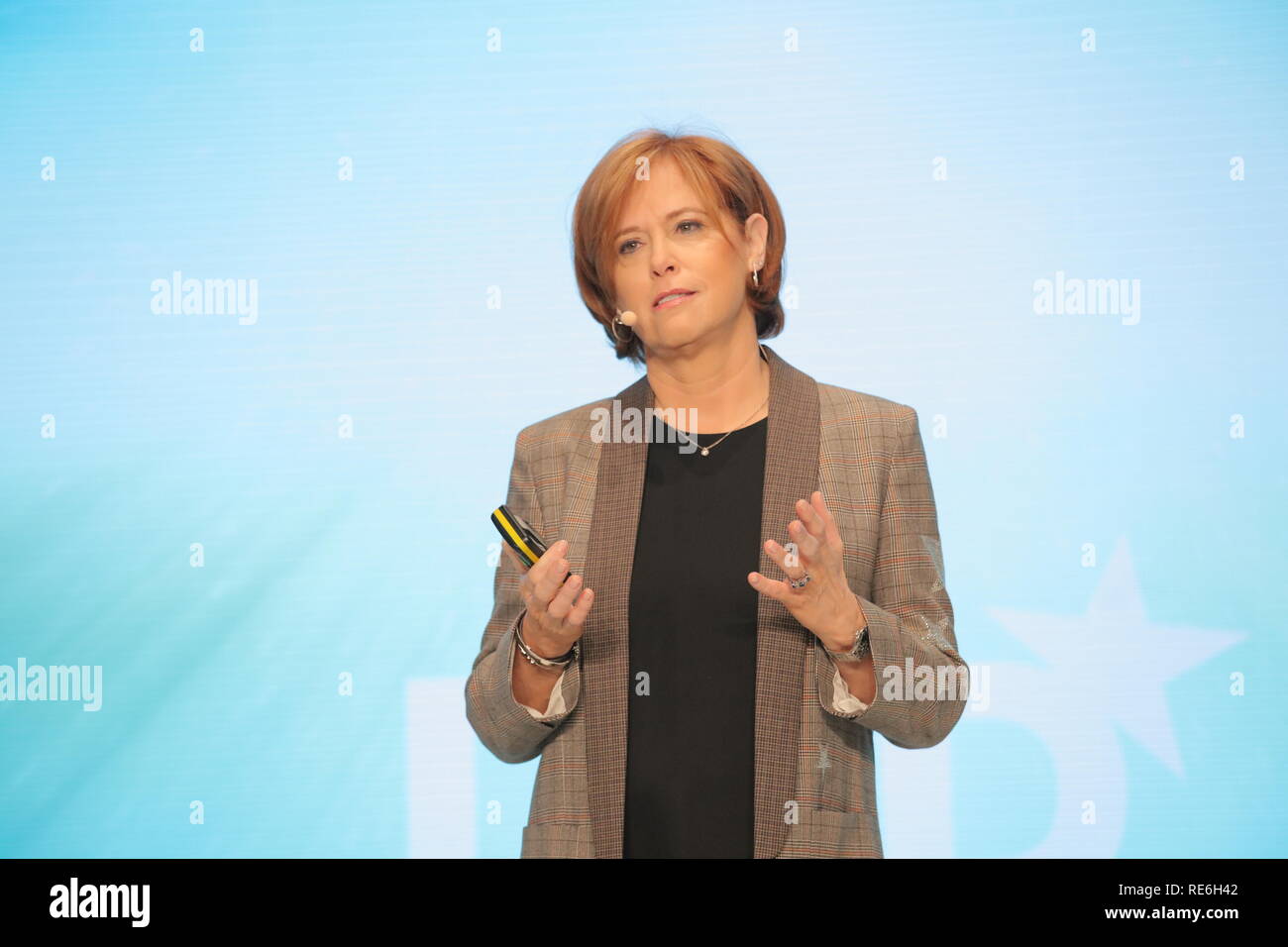 Munich, Germany. 20th Jan, 2019. Rakefet Russak-Aminoach, Leumi Group ...