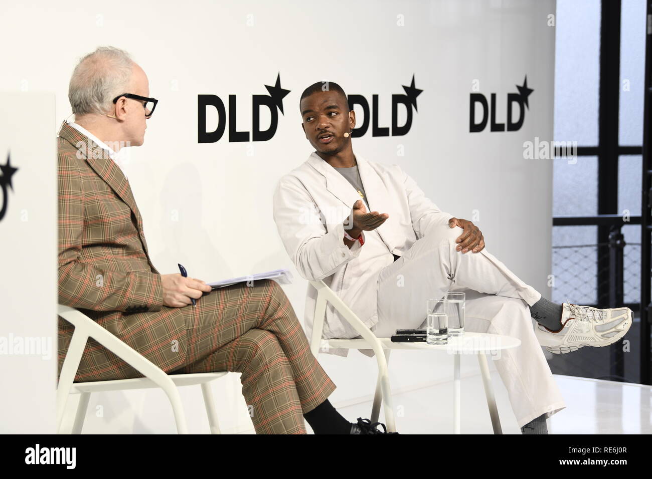 Hans Ulrich Obrist (Serpentine Galleries) and Samuel Ross (A-Cold-Wall ...