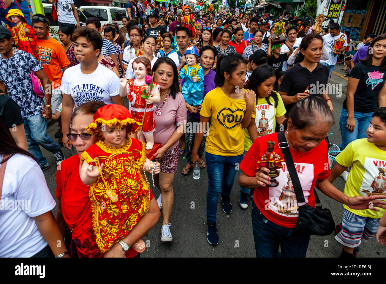 Kalibo, The Philippines. 20th January 2019. Thousands of Philippinos ...