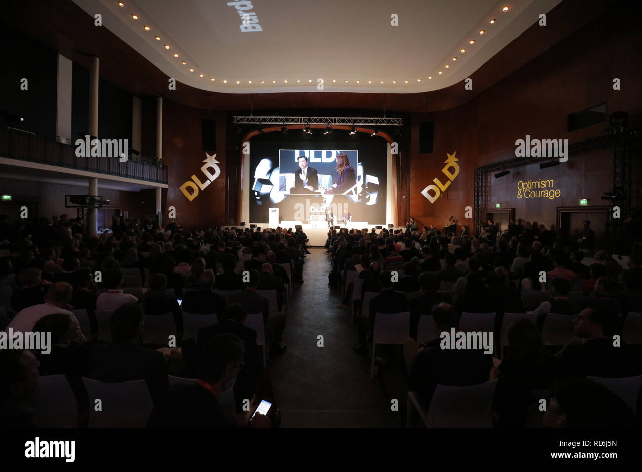 Audience at the DLD Munich Conference 2019, EuropeÕs big innovation ...