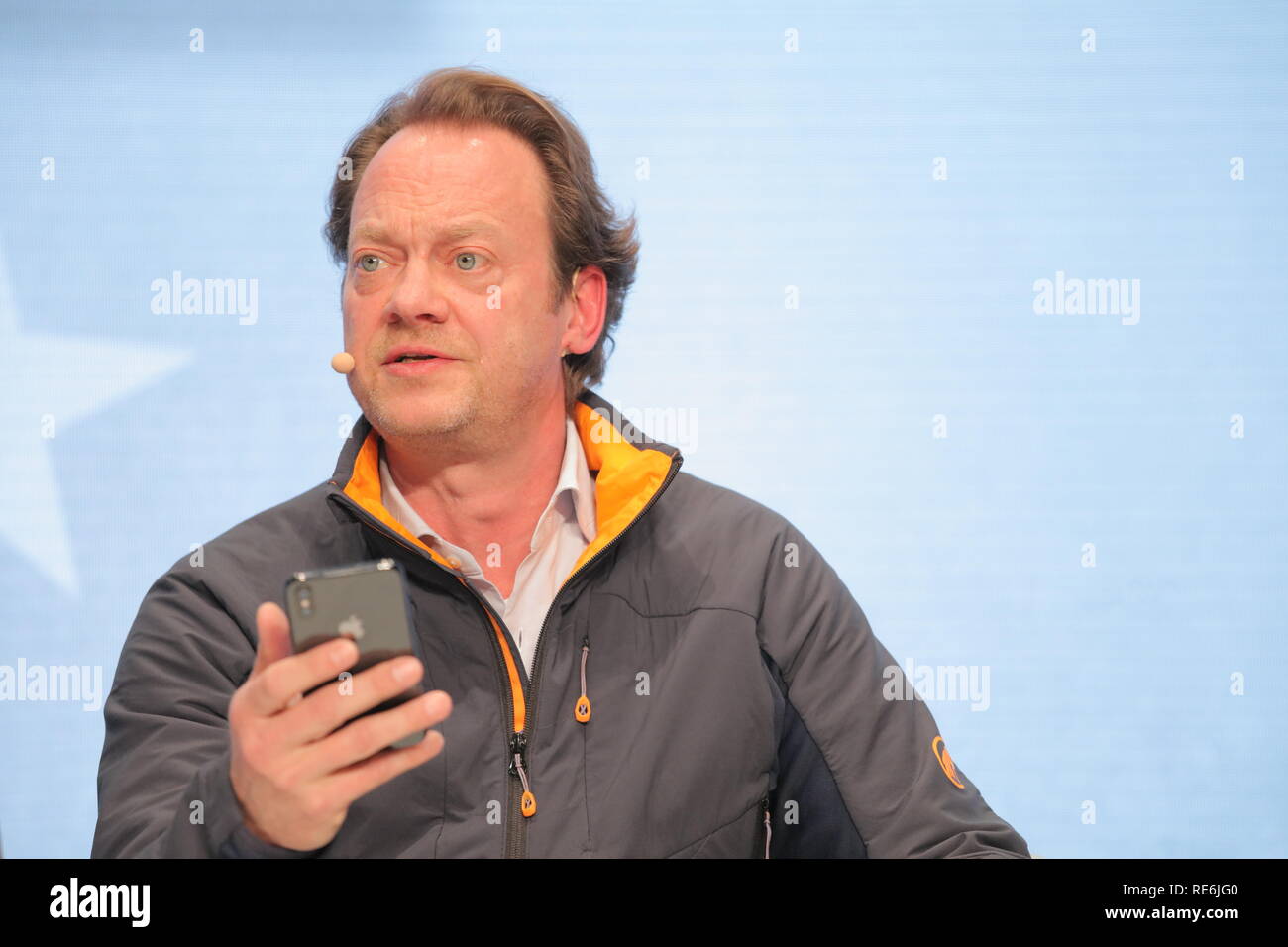 Oliver Pabst, Mammut speaks at the DLD Munich Conference 2019, EuropeÕs ...