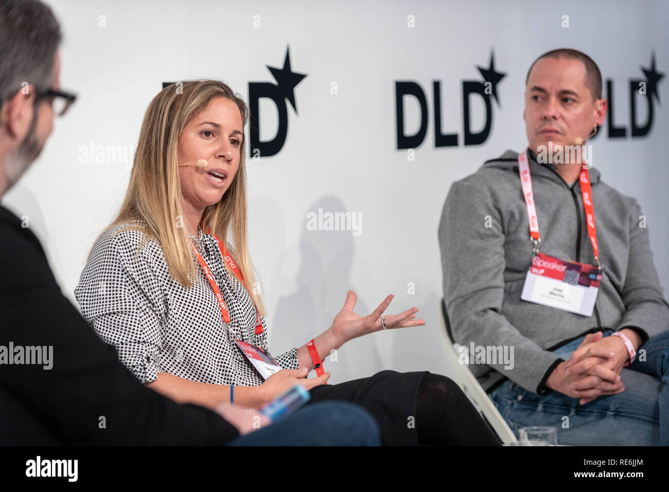 Deborah Dana (KL Studios/CanastaRosa) and José Merino (Digital Agency ...