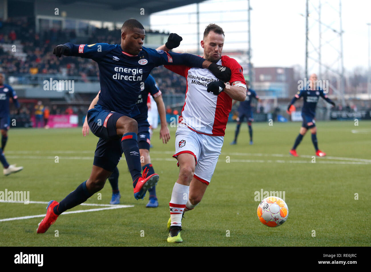 Emmen, Netherlands. 20th Jan, 2019. De Oude Meerdijk stadium, season ...