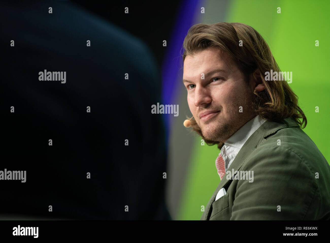 Munich, Germany. 20th Jan, 2019. Valentin Stalf, founder and managing ...