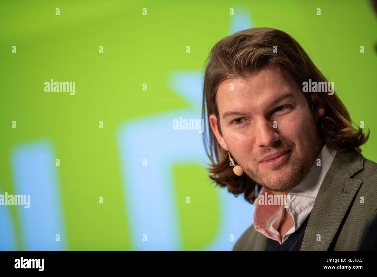 Munich, Germany. 20th Jan, 2019. Valentin Stalf, founder and managing ...