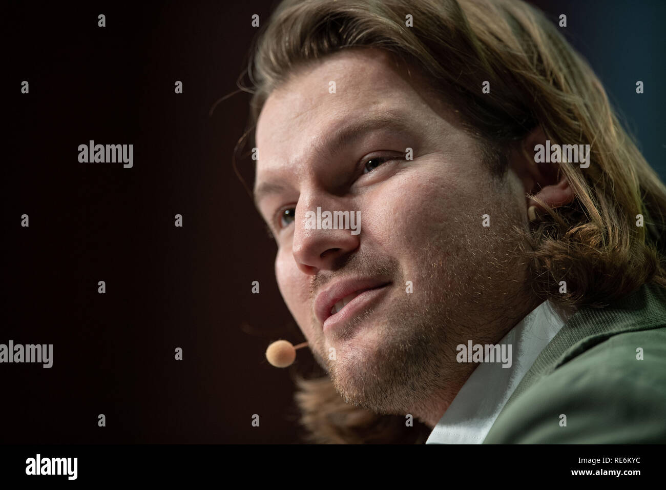 Munich, Germany. 20th Jan, 2019. Valentin Stalf, founder and managing ...