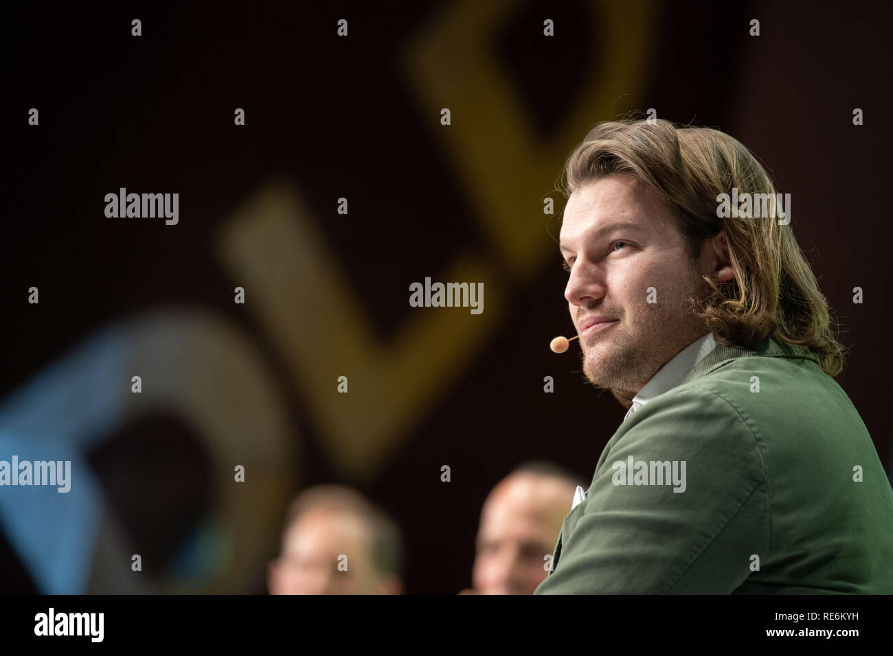 Munich, Germany. 20th Jan, 2019. Valentin Stalf, founder and managing ...