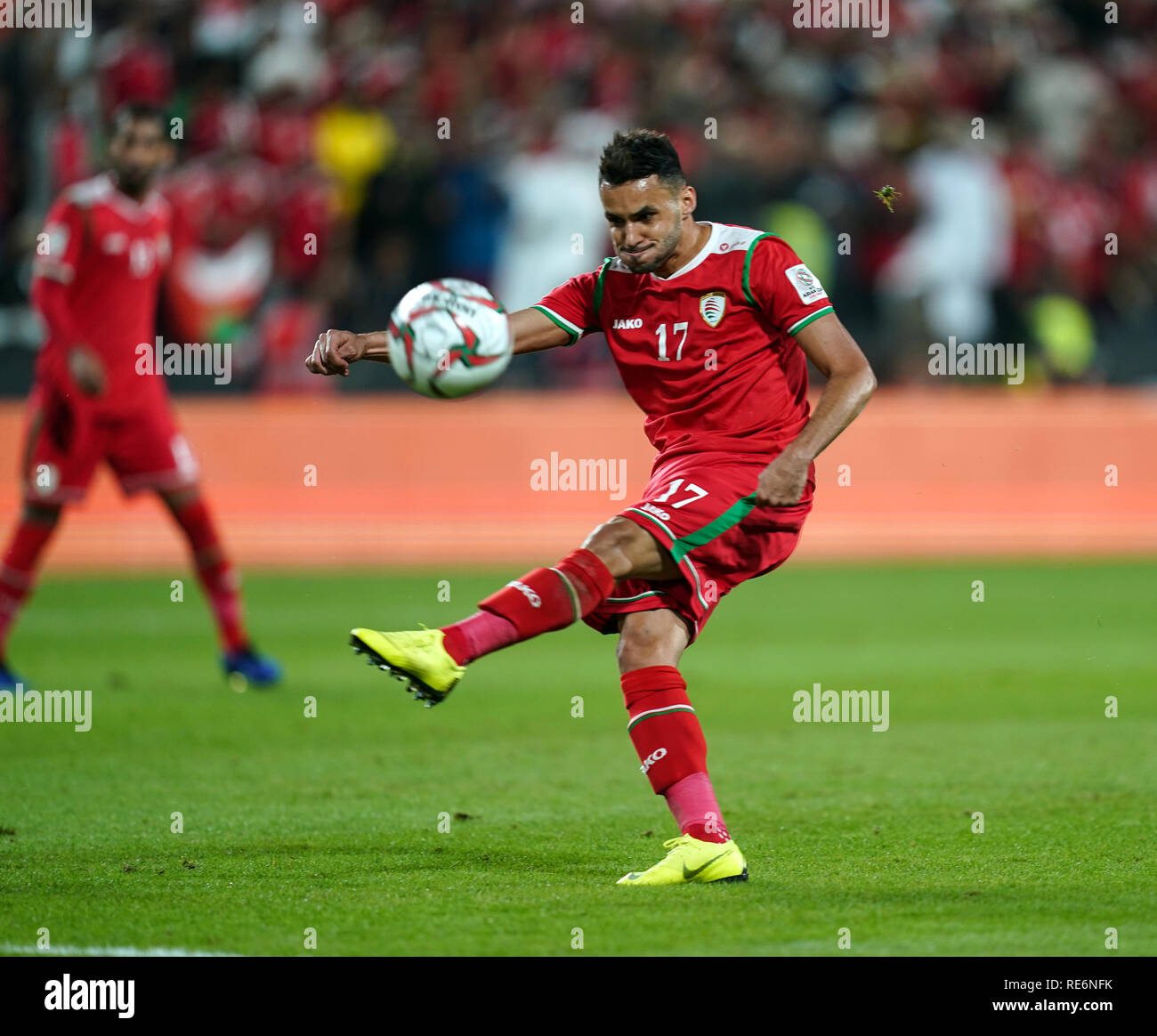 Abu Dhabi, UAE. 20th Jan, 2019. Zayed Sports City Stadium, Abu Dhabi ...