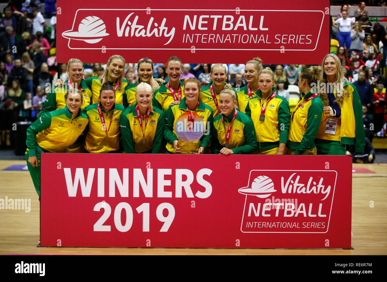 International netball series hi-res stock photography and images - Alamy