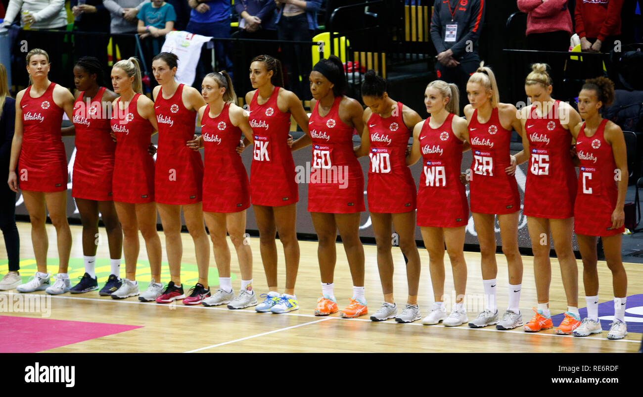 England netball team hi-res stock photography and images - Alamy
