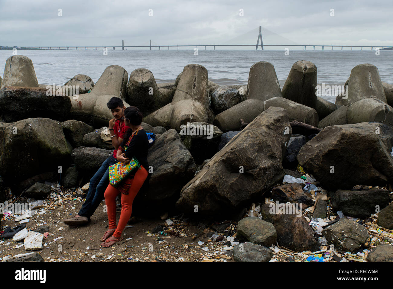 Daily Life in Mumbai Stock Photo - Alamy