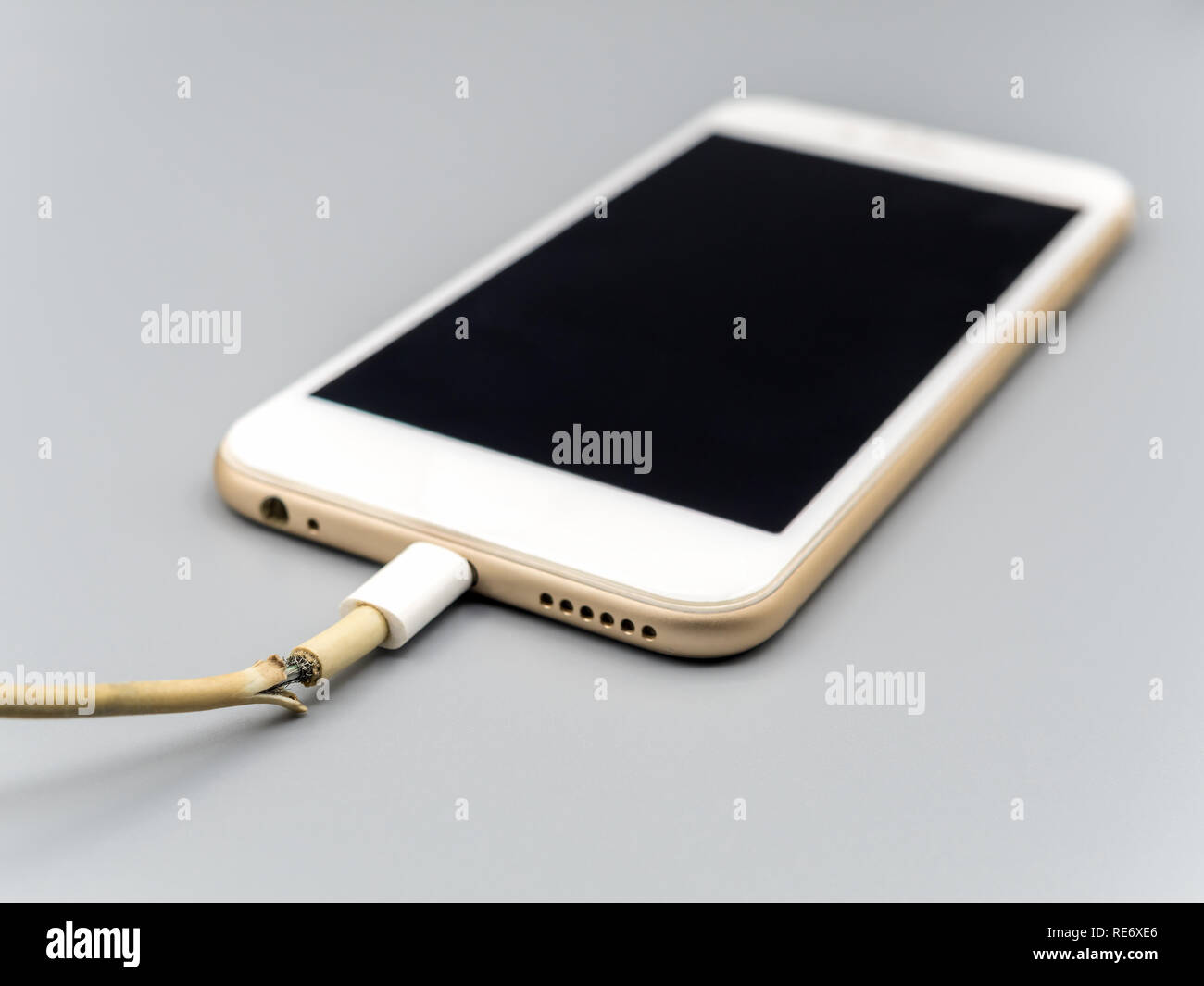 Lightning charger broken hi-res stock photography and images - Alamy