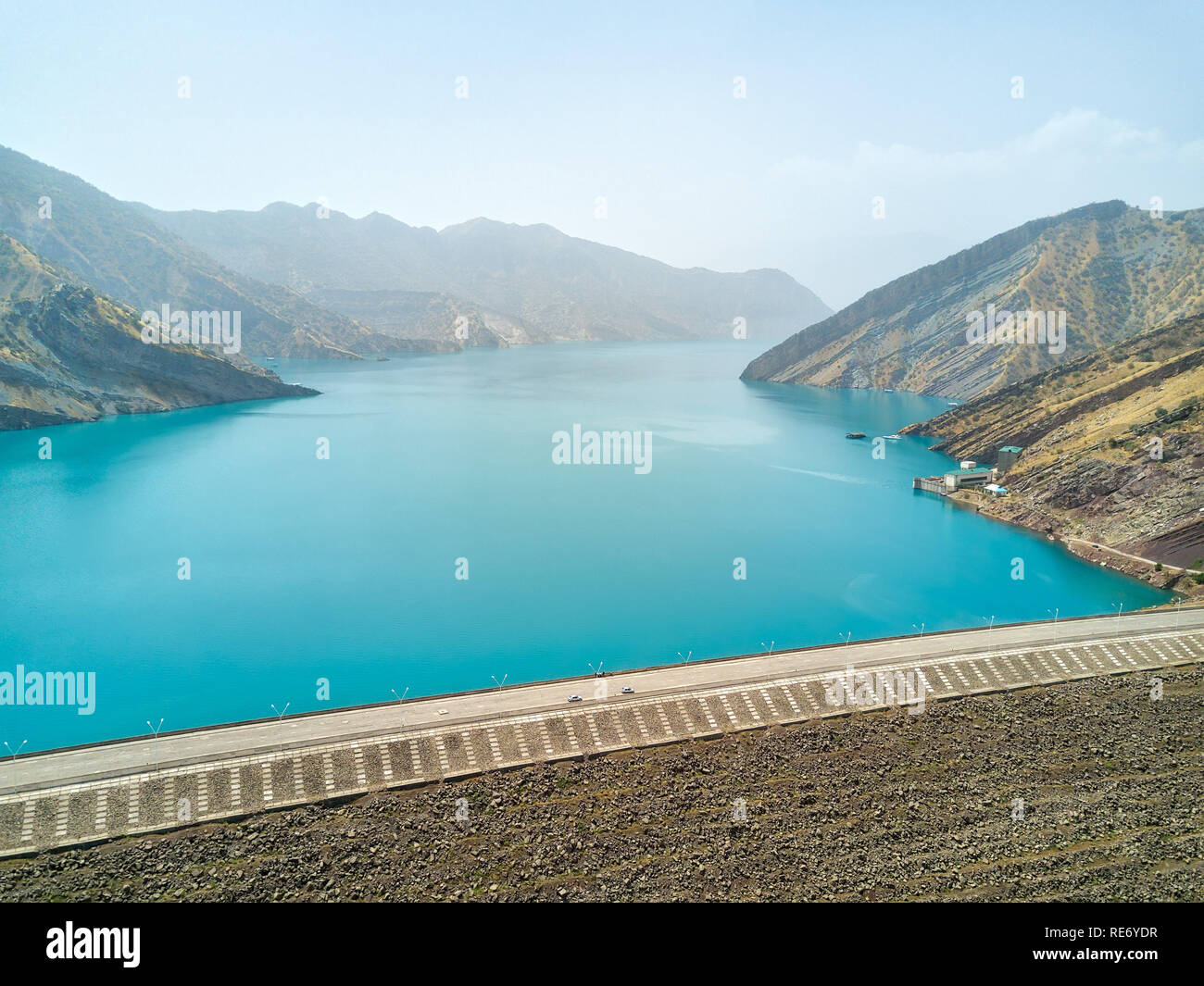 Nurek dam hi-res stock photography and images - Alamy
