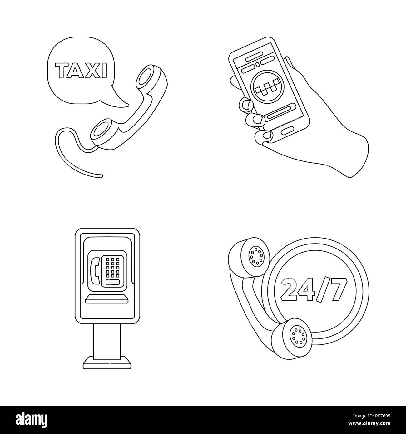 Internet phone booth Black and White Stock Photos & Images - Alamy