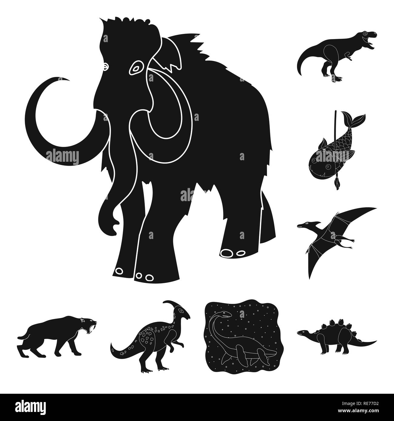 mammoth,dinosaur,pteranosaurus,ichthyosaur,dino,africa,skateboard ...