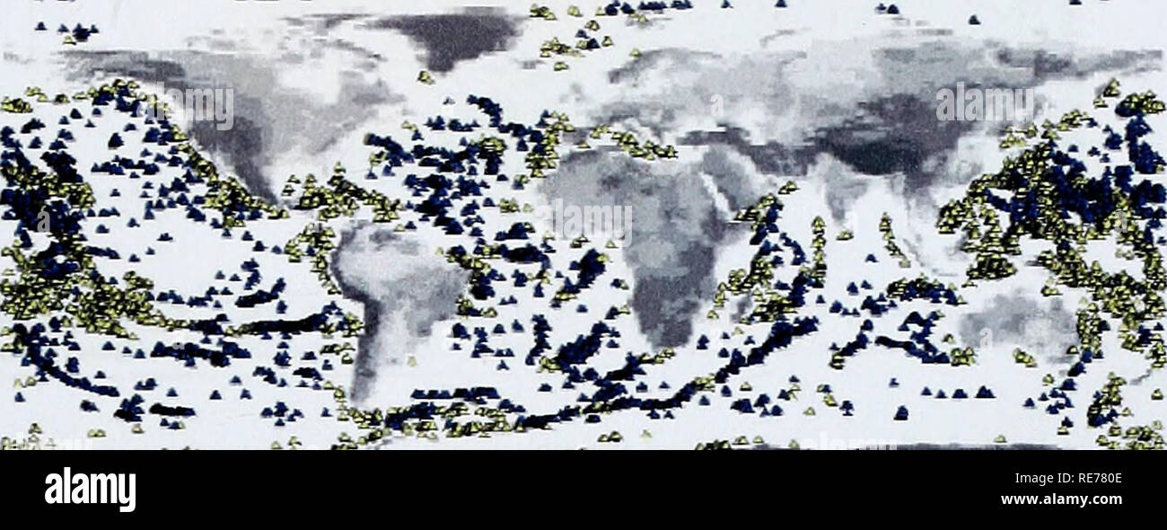 Seamounts map hi-res stock photography and images - Alamy