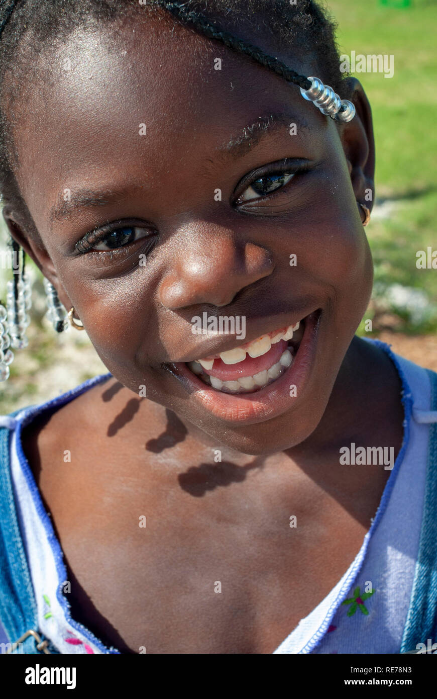 Bahamian girl hi-res stock photography and images - Alamy