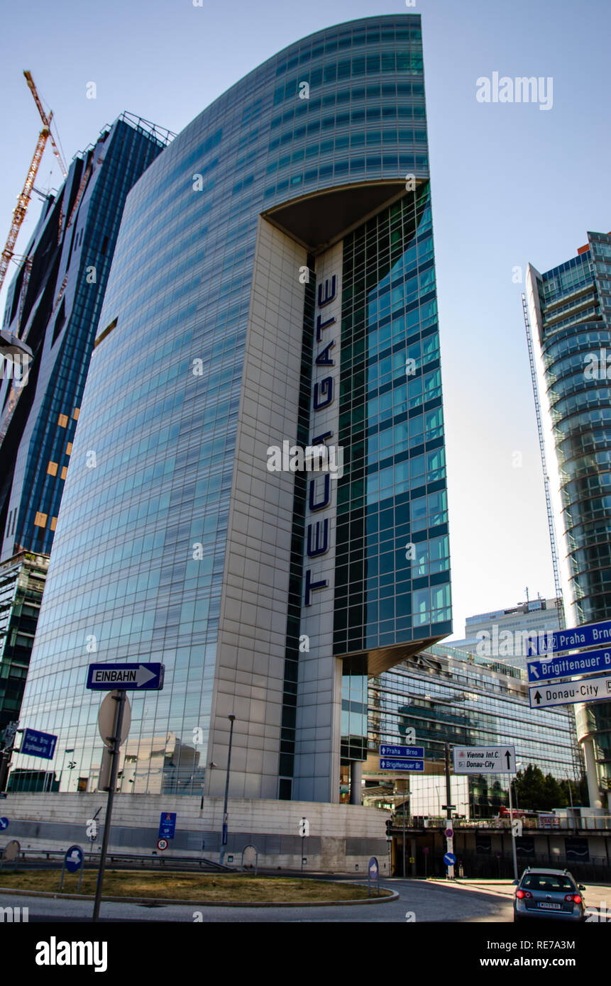 Dc tower 1 of donaucity hi-res stock photography and images - Alamy