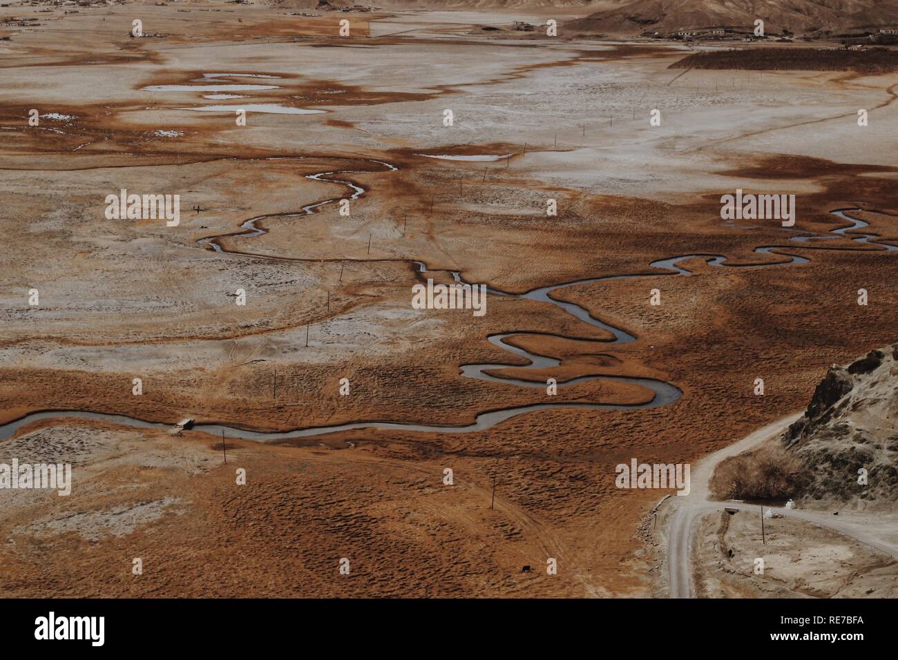 Beautiful landscape of Hanley village in Ladakh Stock Photo - Alamy
