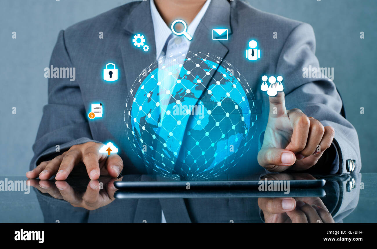 Smart Phones and Globe Connections Uncommon communication world ...