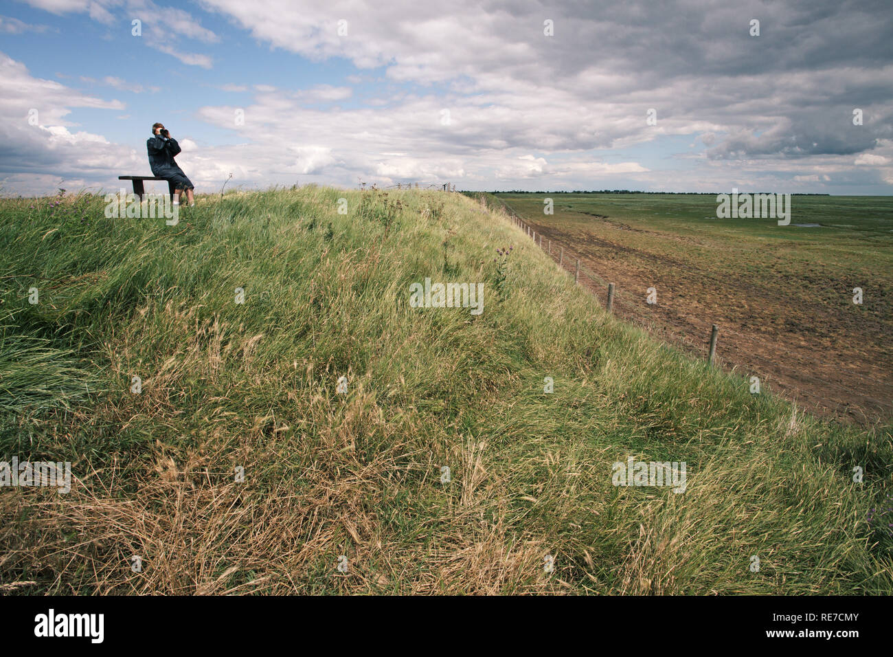 Female bird watcher uk hi-res stock photography and images - Alamy