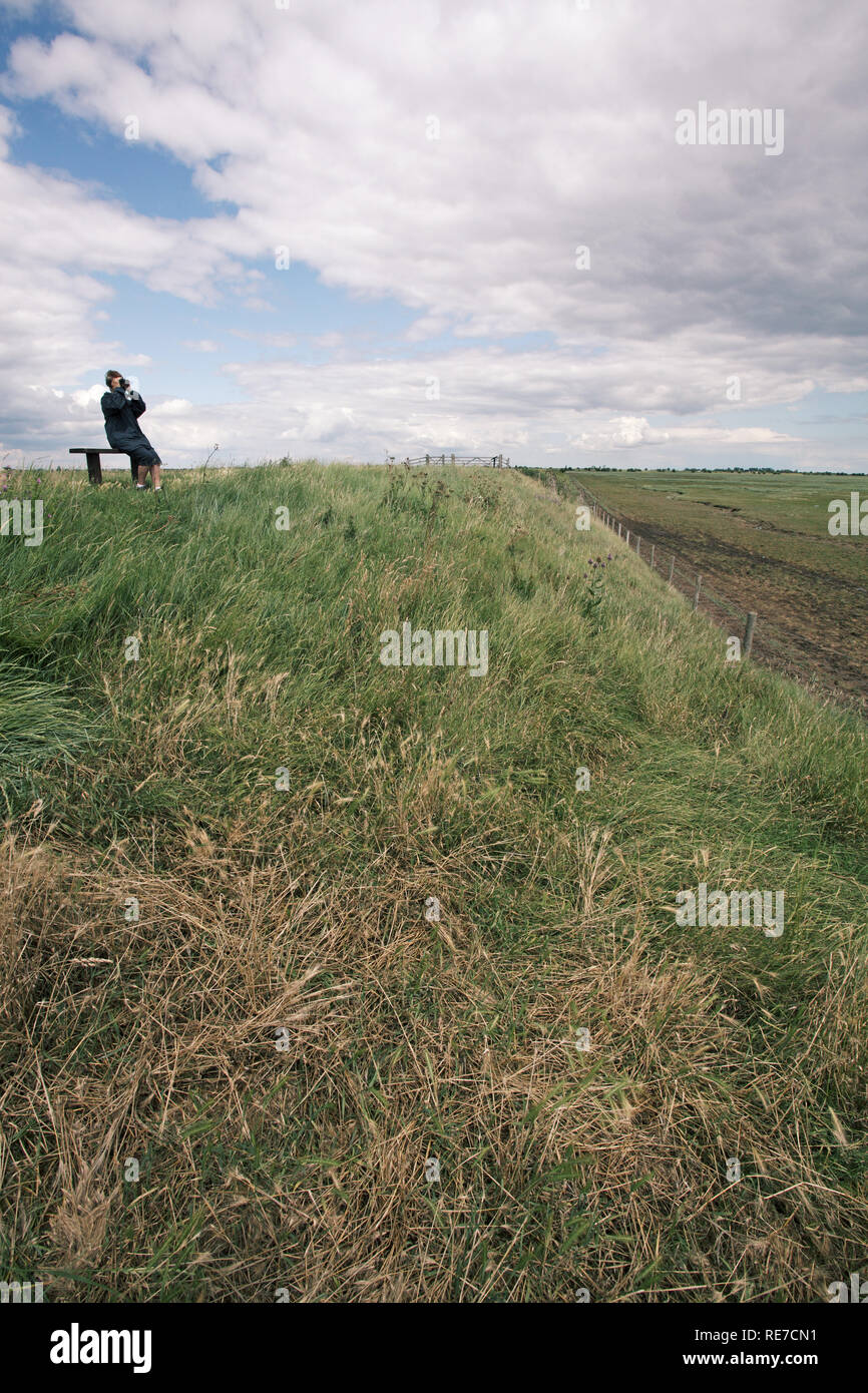 Woman marsh marshland hi-res stock photography and images - Alamy