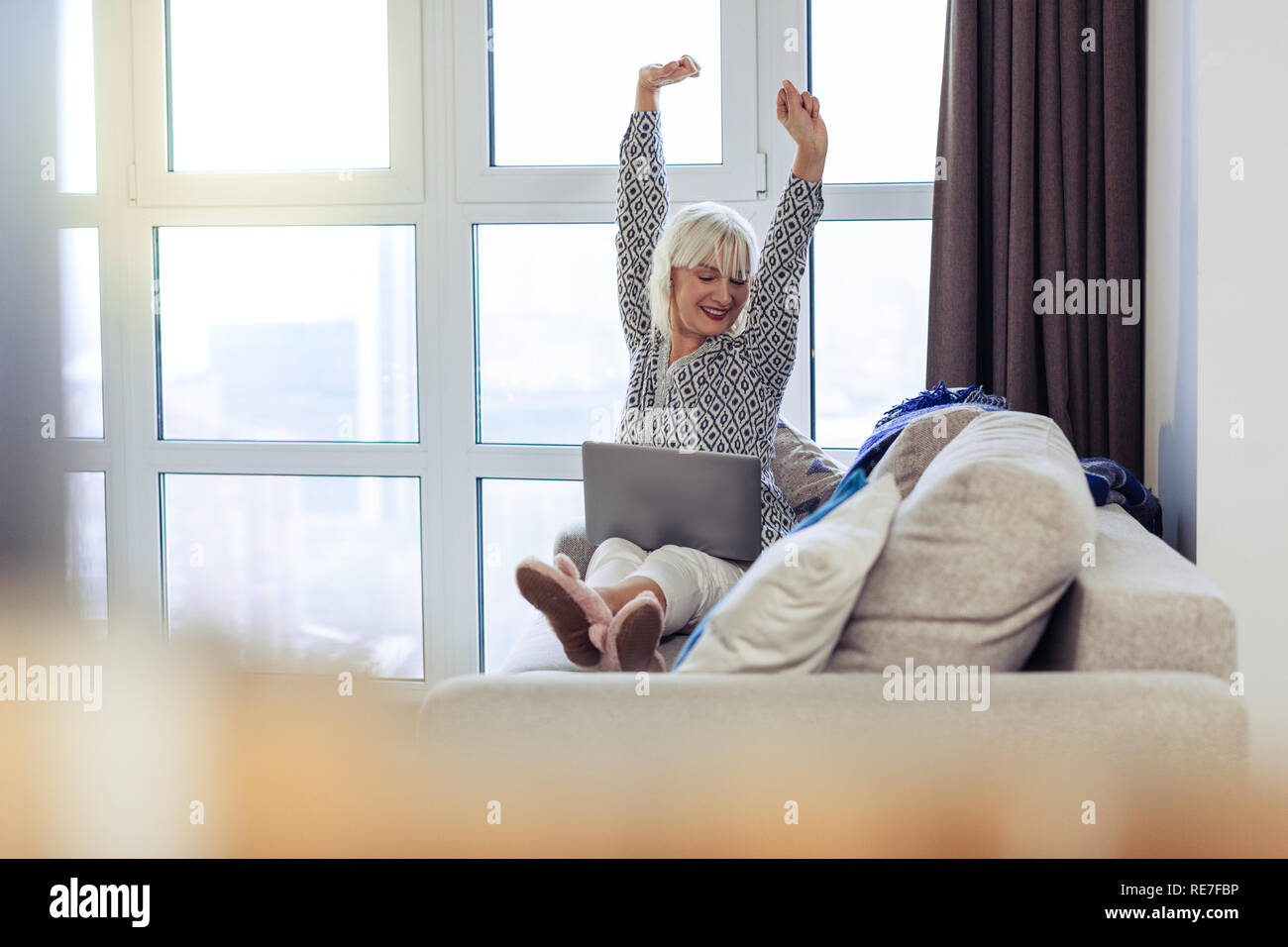 Progressive Stretching High Resolution Stock Photography and Images - Alamy