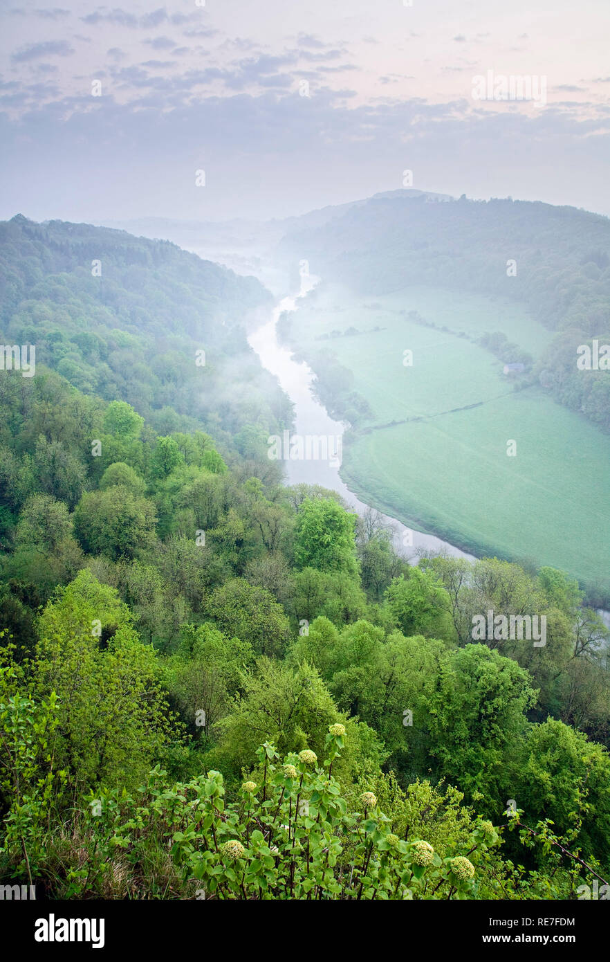 Wye valley symonds yat rock spring hi-res stock photography and images ...
