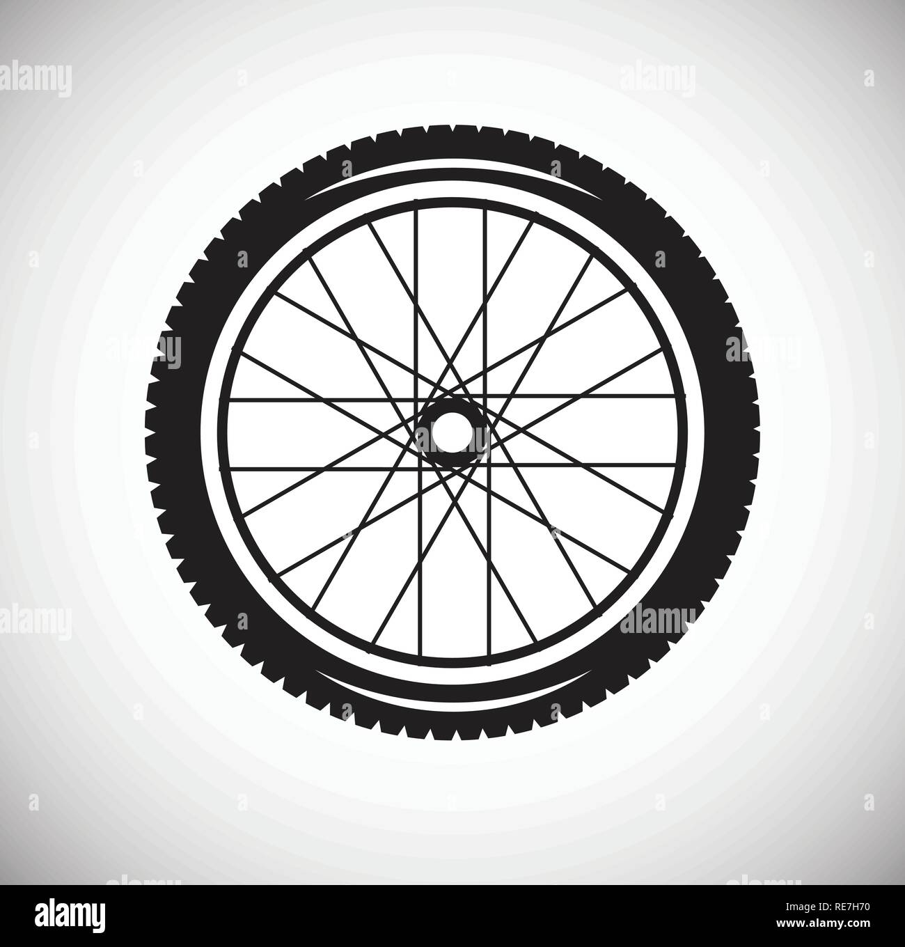 Wheel icon on white background for graphic and web design, Modern ...