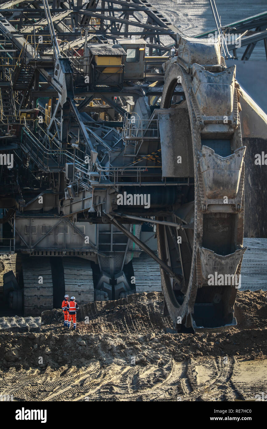 Bagger bucket wheel excavator hi-res stock photography and images - Alamy