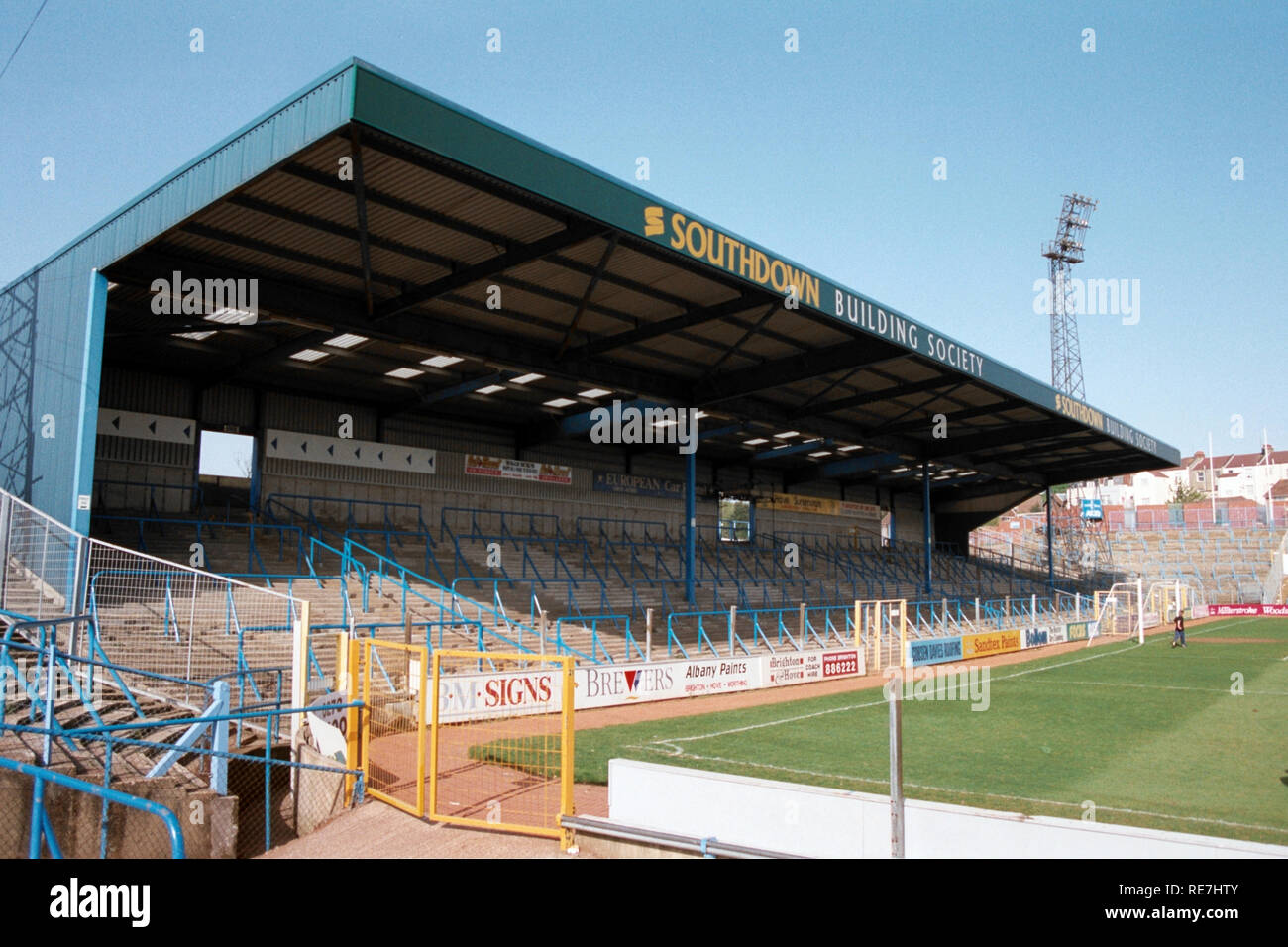 General view of Brighton & Hove Albion FC Football Ground, The ...