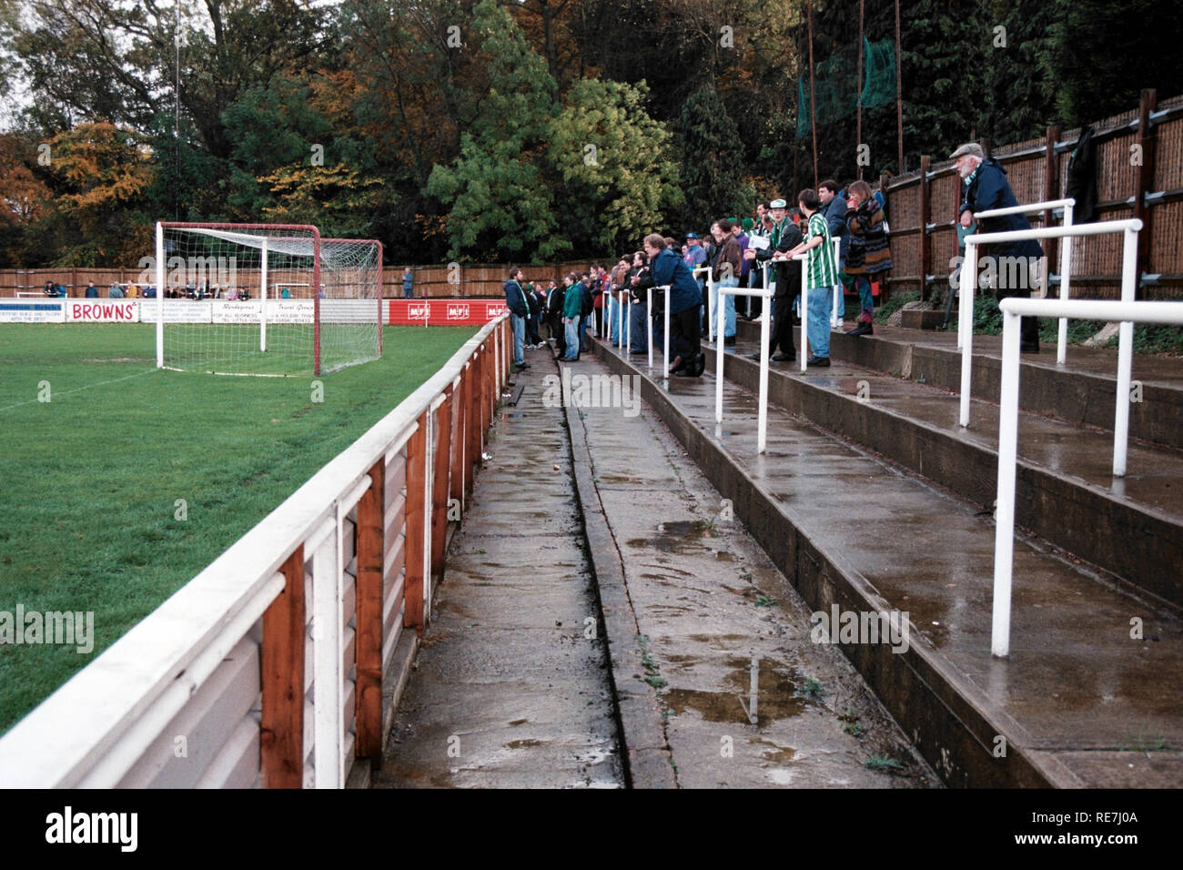 Terracing at Chesham United FC Football Ground pictured on 22nd October ...