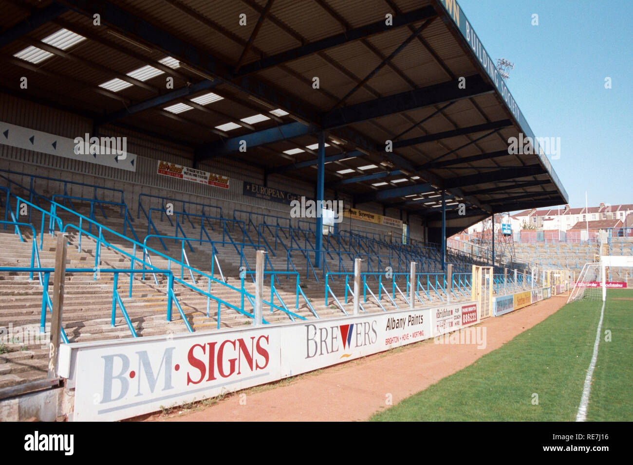 General view of Brighton & Hove Albion FC Football Ground, The ...