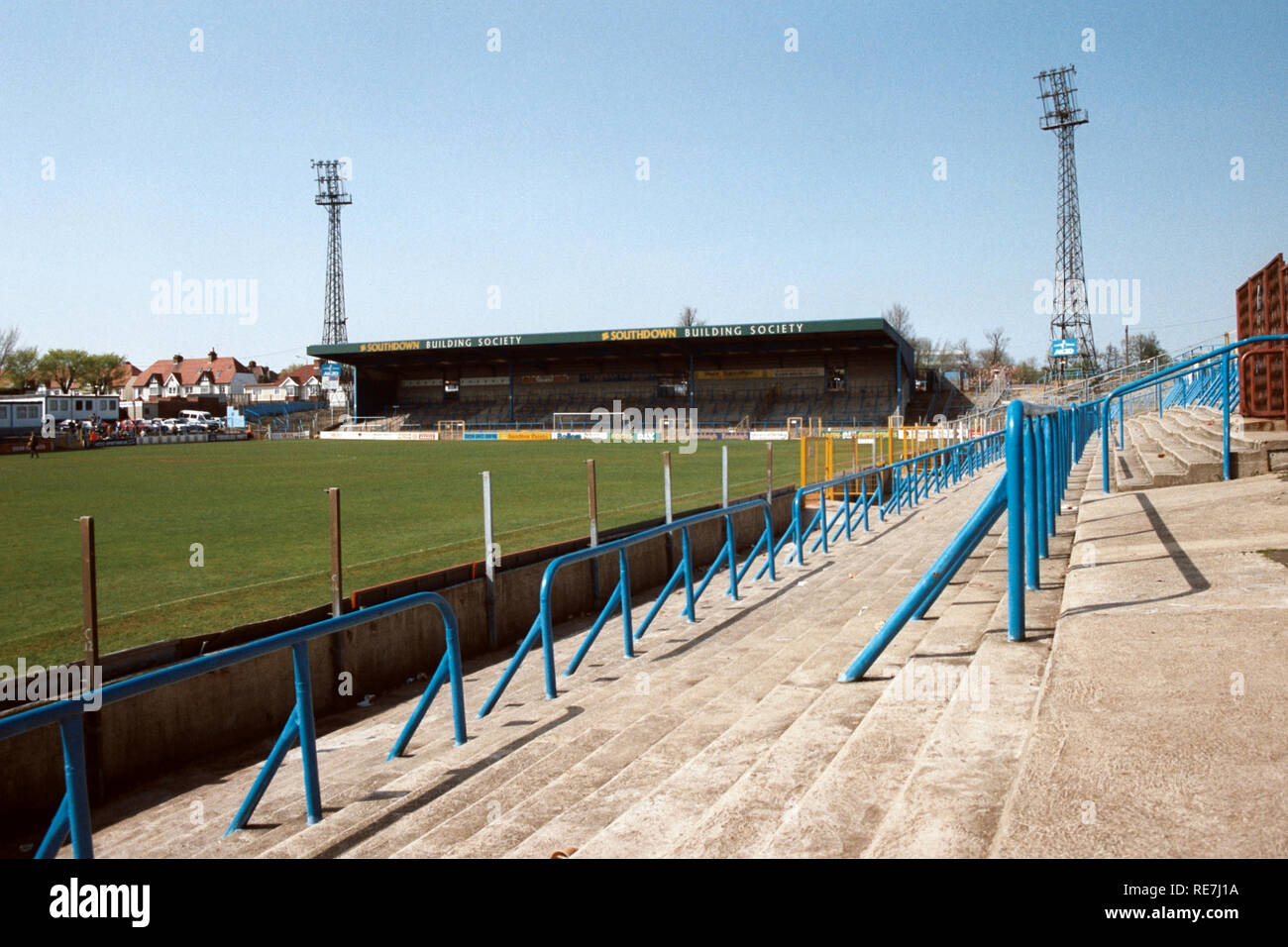 General view of Brighton & Hove Albion FC Football Ground, The ...