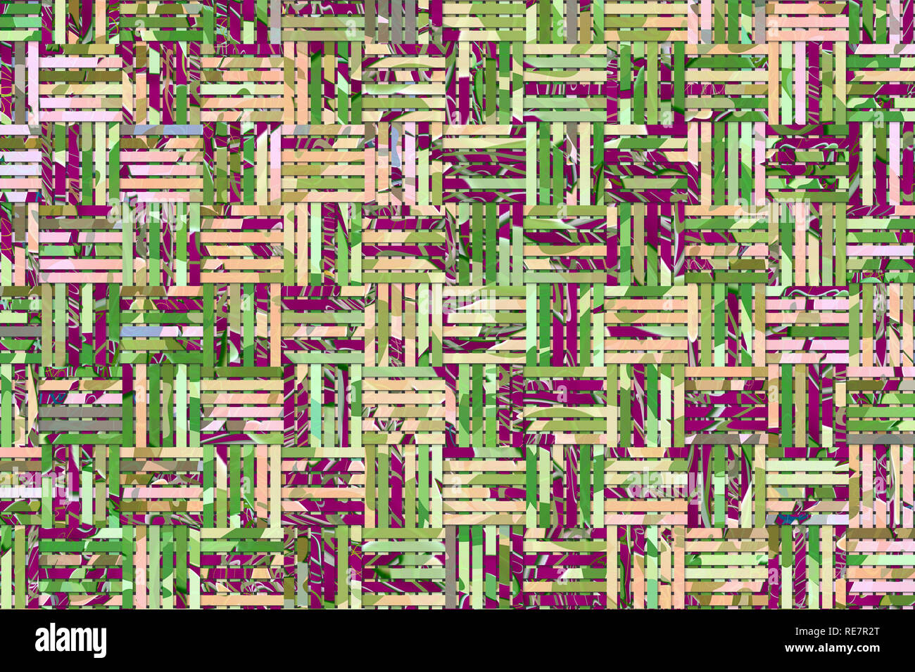 Woven mat abstract, rattan texture, backdrop or background Stock Photo ...