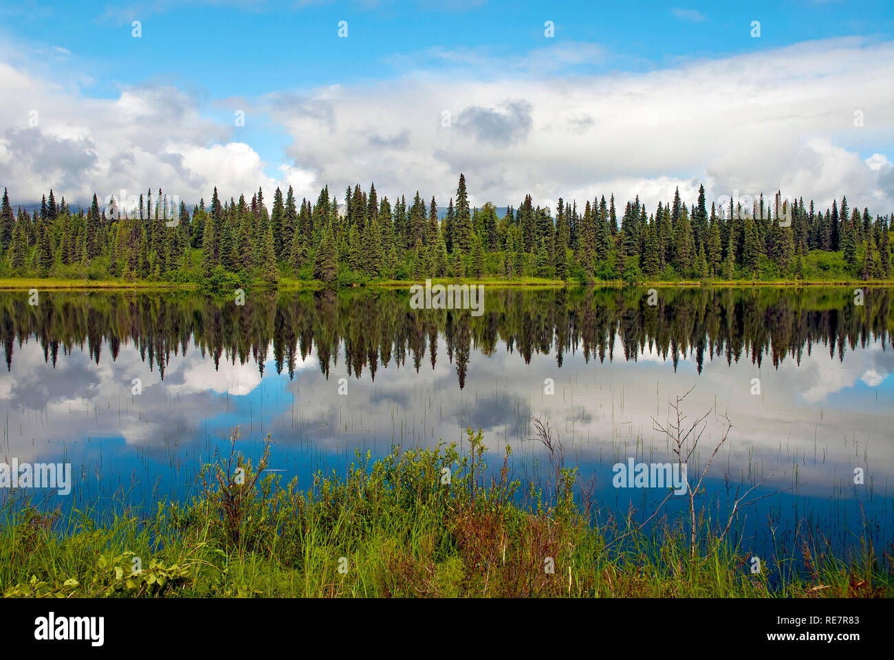 Alaska fall landscape horizon hi-res stock photography and images - Alamy