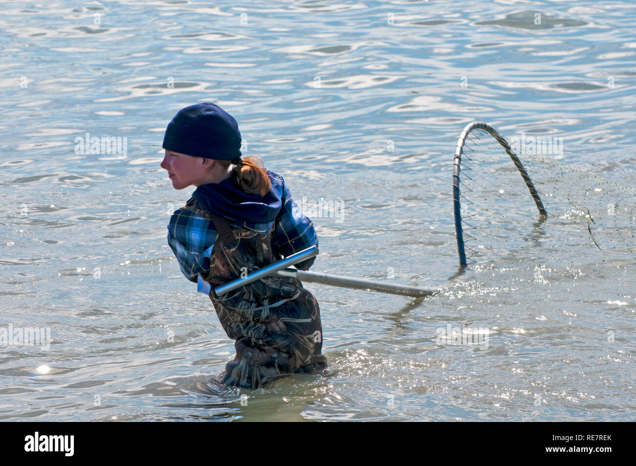 Girl gone fishing hi-res stock photography and images - Alamy
