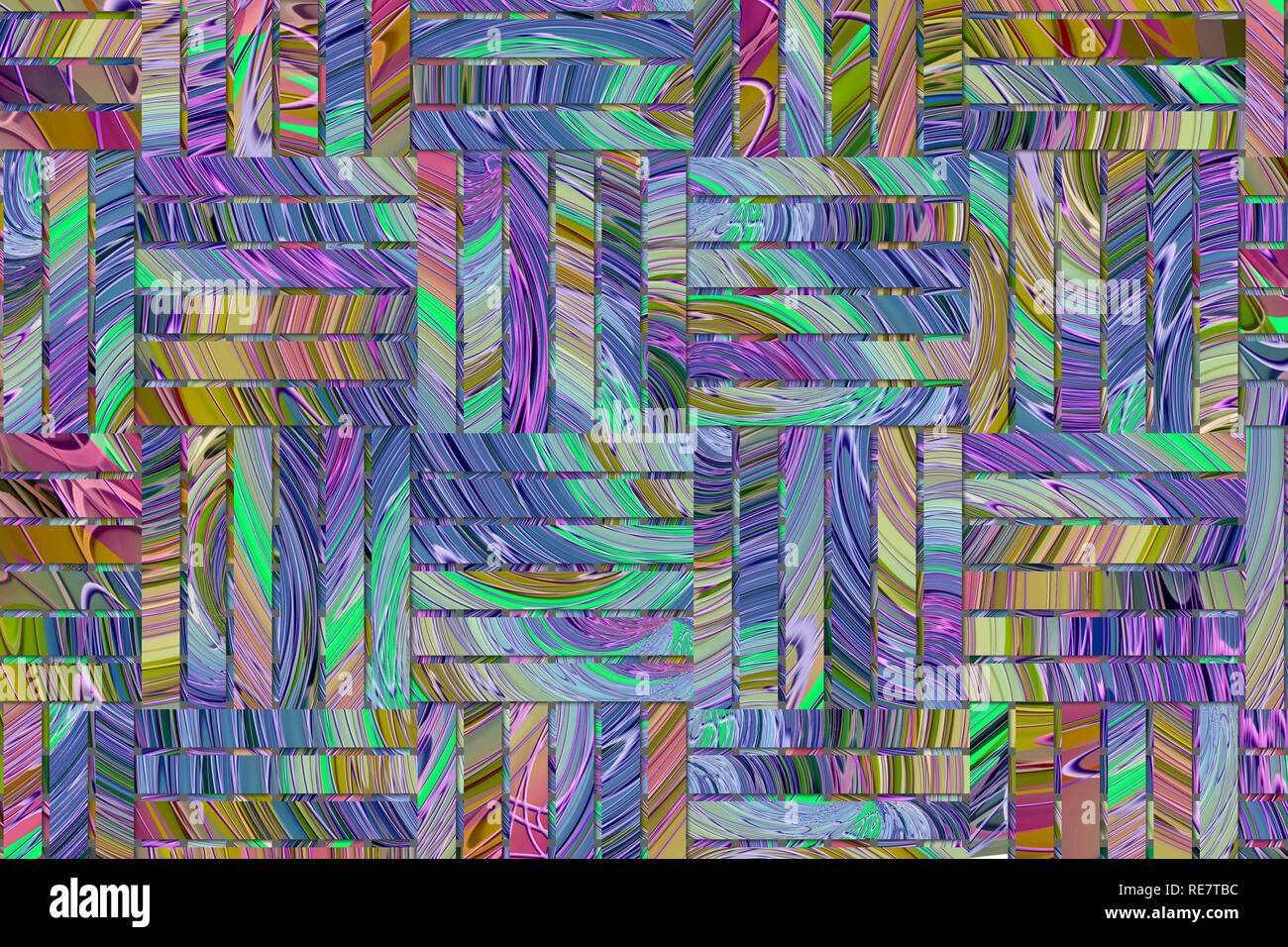 Abstract woven mat illustrations background Stock Photo - Alamy