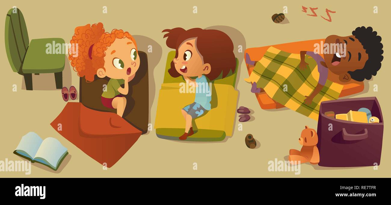 School Nap Time Stock Vector Images - Alamy