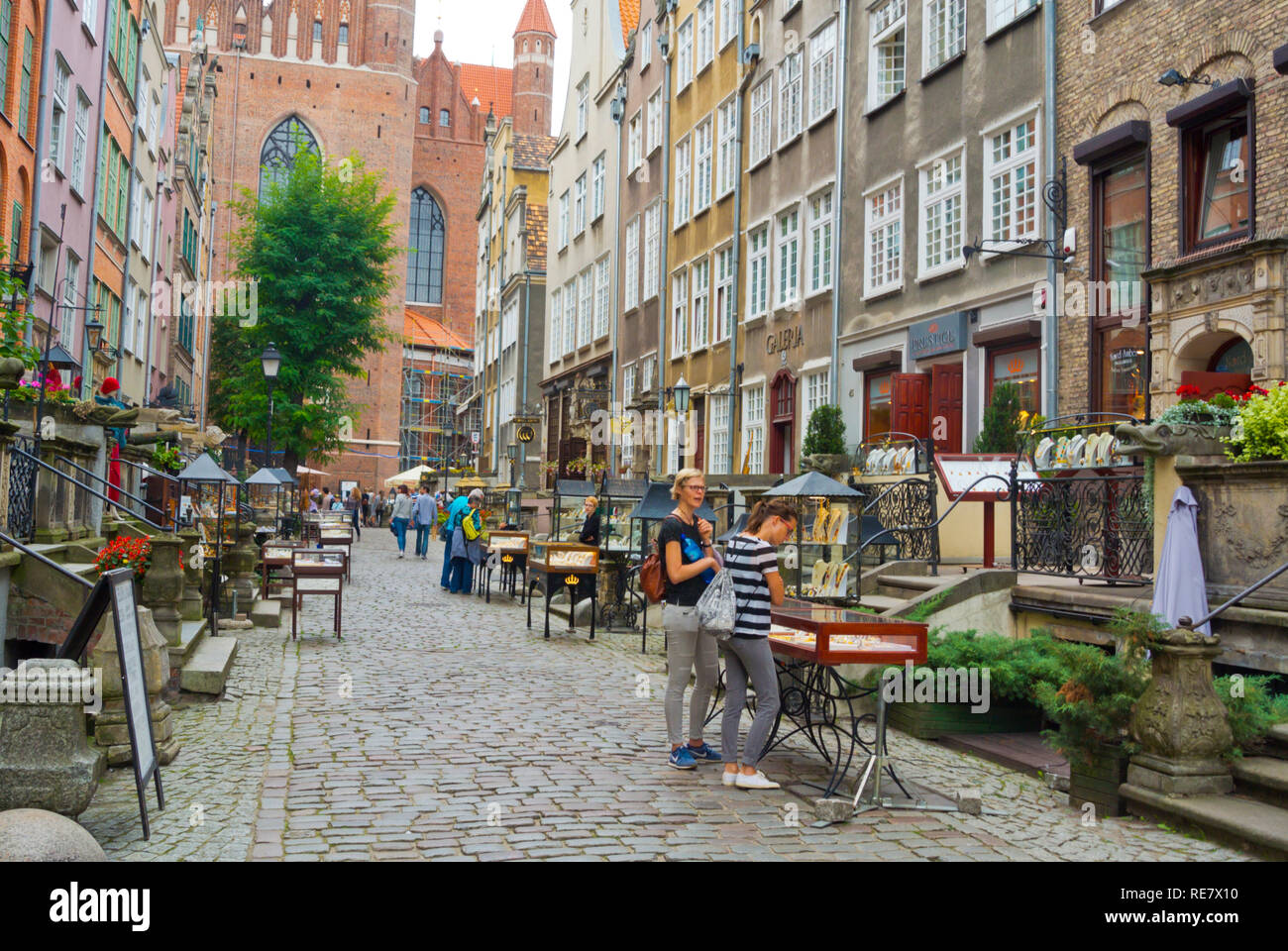 Ulica Mariacka, Gdansk, Poland Stock Photo - Alamy